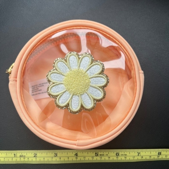 Stoney Clover Lane | Bags | Stoney Clover Lane X Target Collab Peach Floral Clear Travel Pouch ...